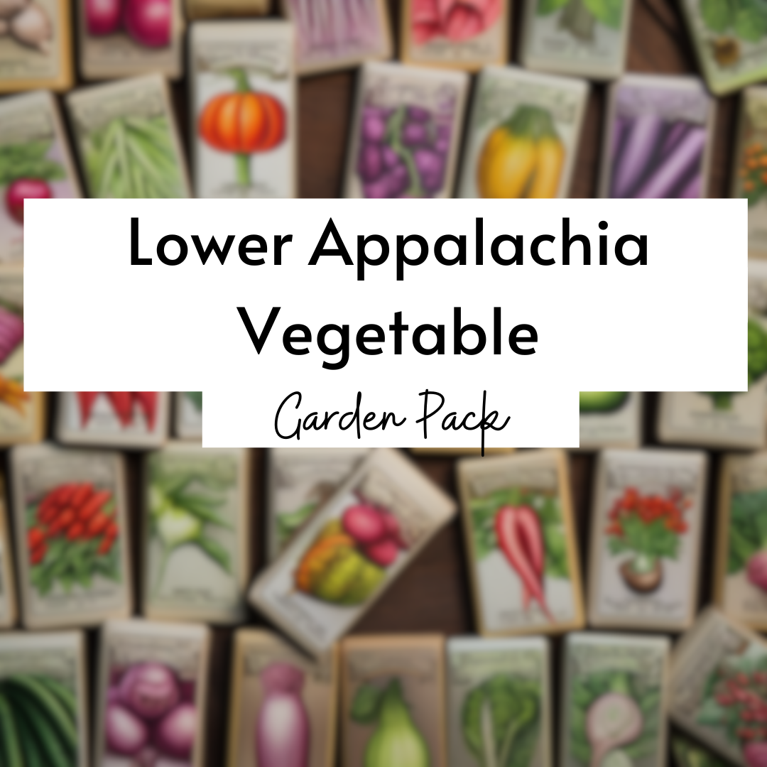 Lower Appalachia Vegetable Garden Pack – Backyard Farming Supply